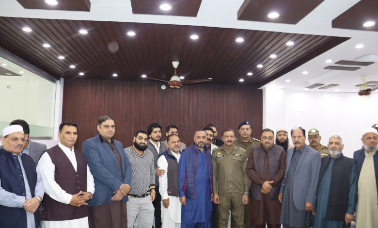 ڈی پی او گجرات سید اسد مظفر کا چیمبر آف سمال ٹریڈرز اینڈ سمال انڈسٹری ...